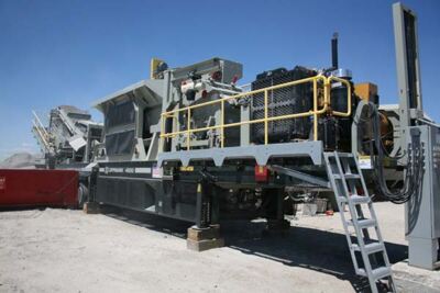 Lippmann 4800R Wheeled Impactor | Portable Crushing Power