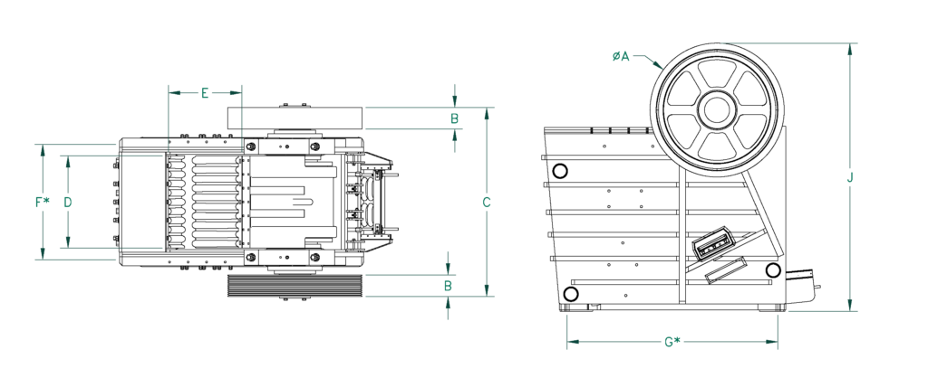 Bare Jaw | Lippmann Crushers